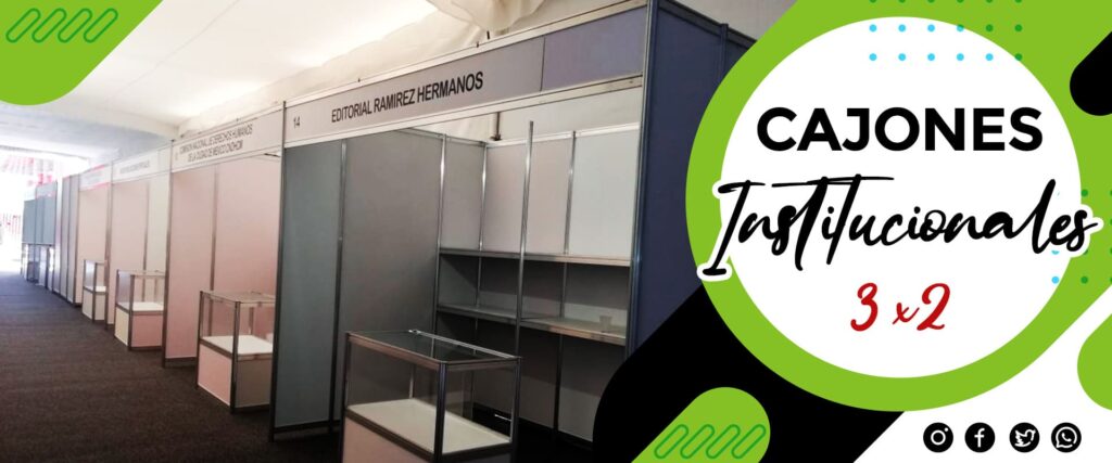 Cajón 3×2 – Stands en venta y renta.