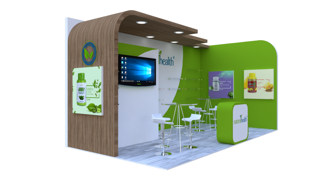Stand Custom 16 (6×3) – Stands en venta y renta.