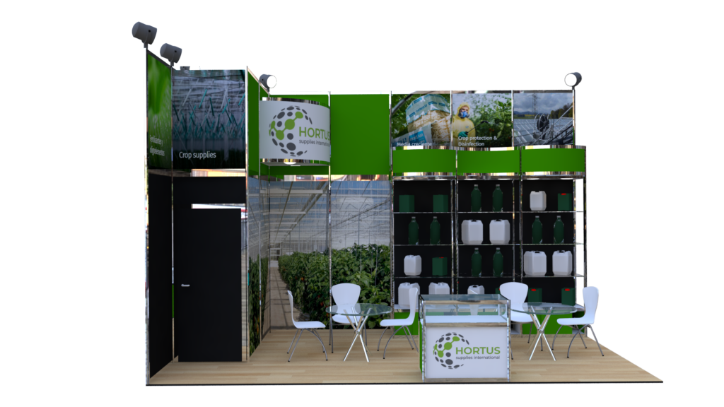 Stand Sistema Aluminio 07 (6X3) – Stands en venta y renta.